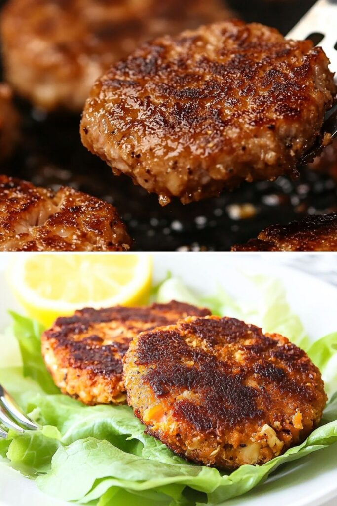 Crispy Low Carb Keto Salmon Patties Recipe - Ready in Minutes - The ...