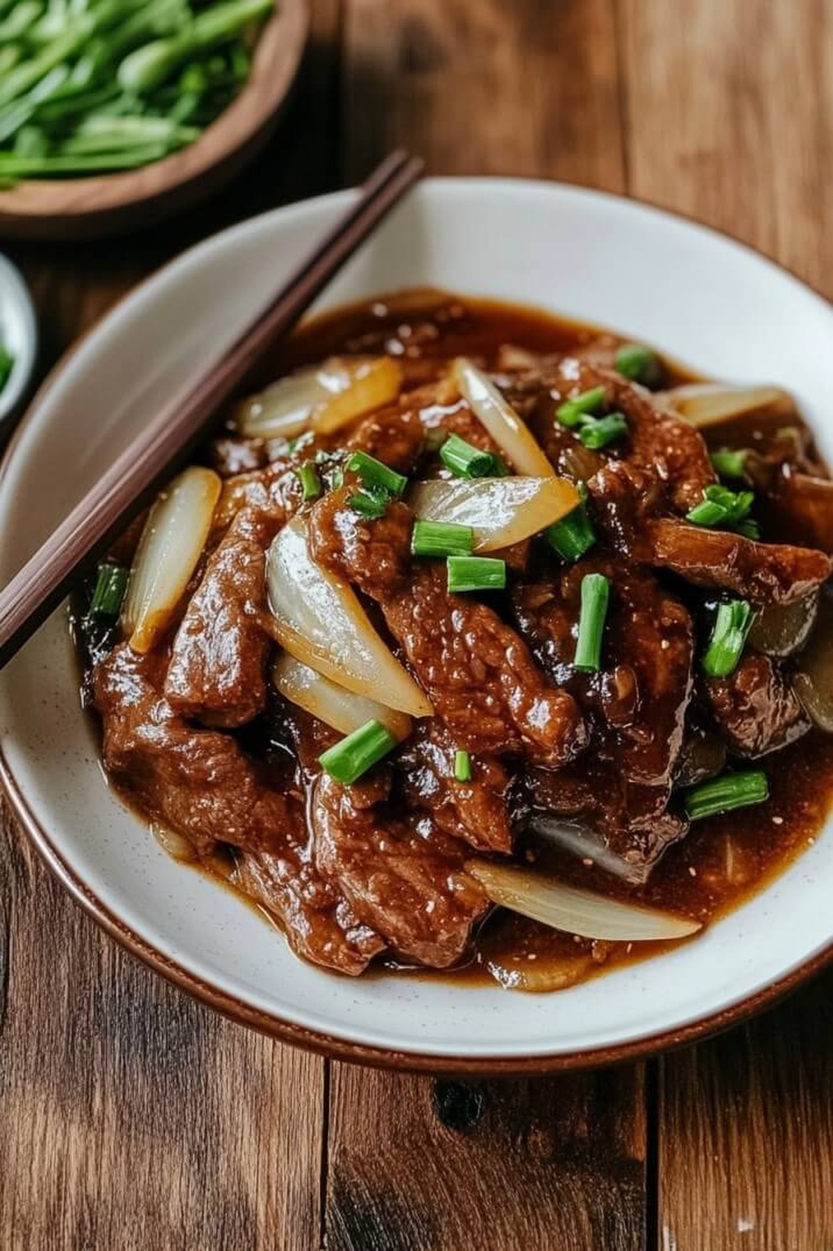 Sizzling Chinese Beef and Onion Stir Fry Recipe in 20 Minutes - The ...