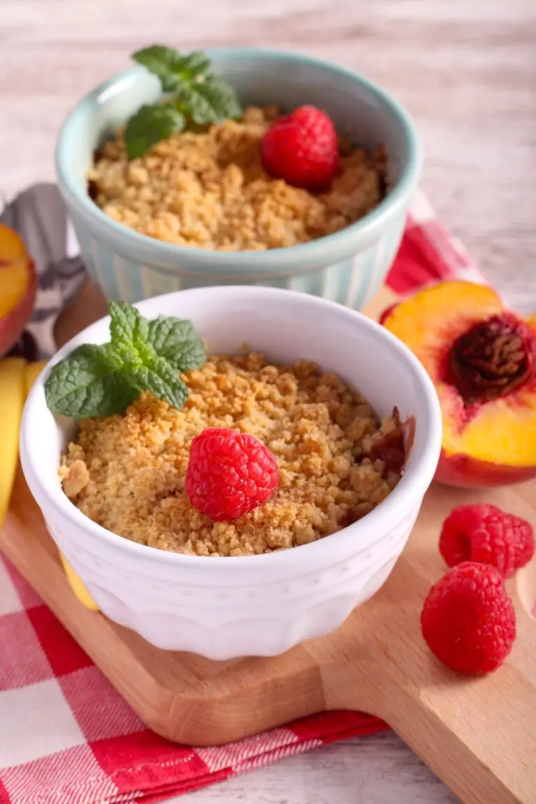 Ina Garten's Peachy Raspberry Crisp Recipe - Sweet Summer Bliss - The ...