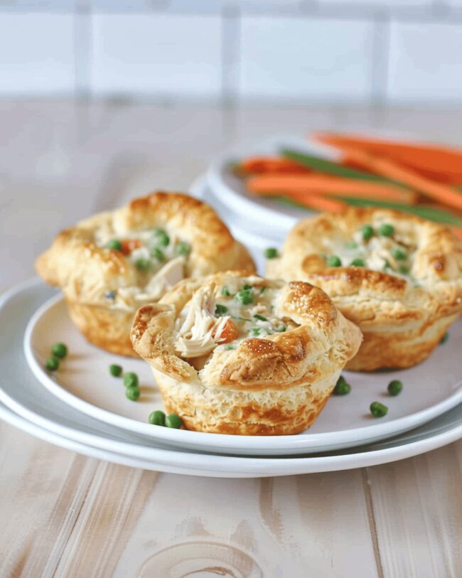 Golden Crowned Chicken Pot Pie with Grands Biscuits Recipe - The Dream Cafe
