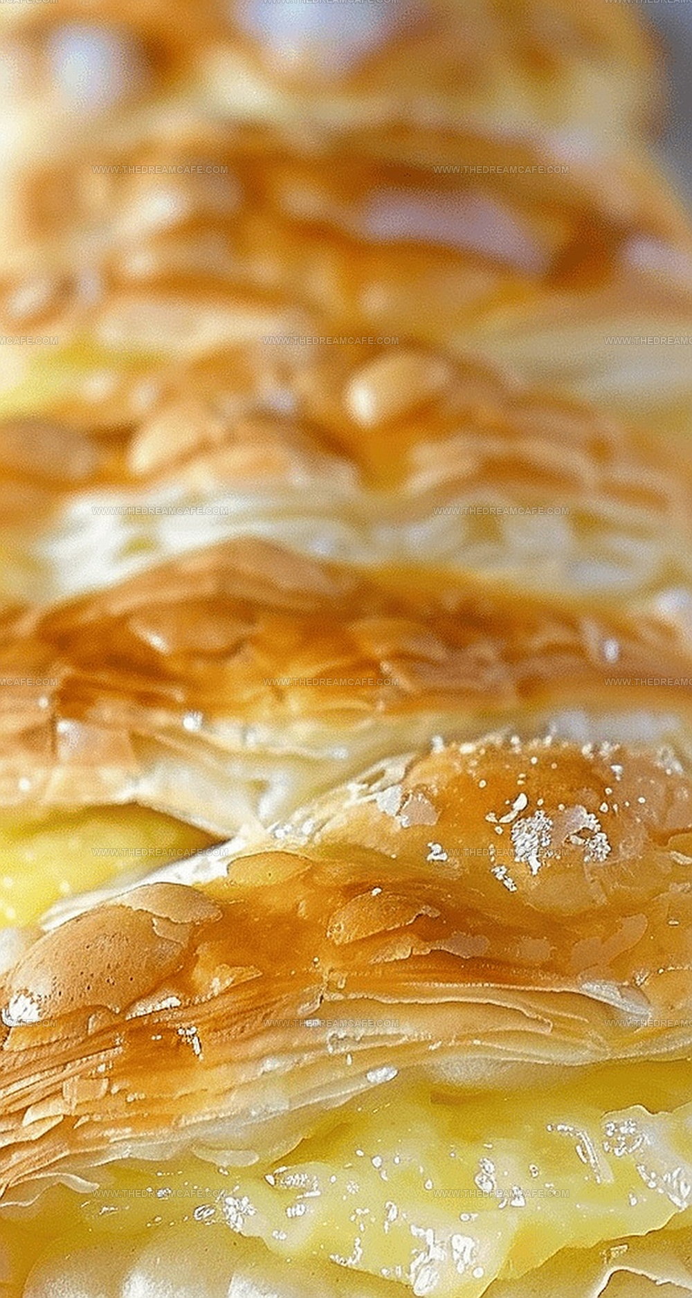 Zesty Lemon Puff Pastry Recipe: Golden Flaky Sweetness - The Dream Cafe