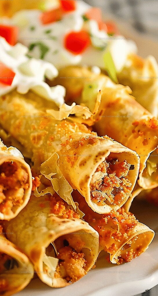 Crispy Taquitos Recipe: Fiesta Flavors in Every Bite - The Dream Cafe