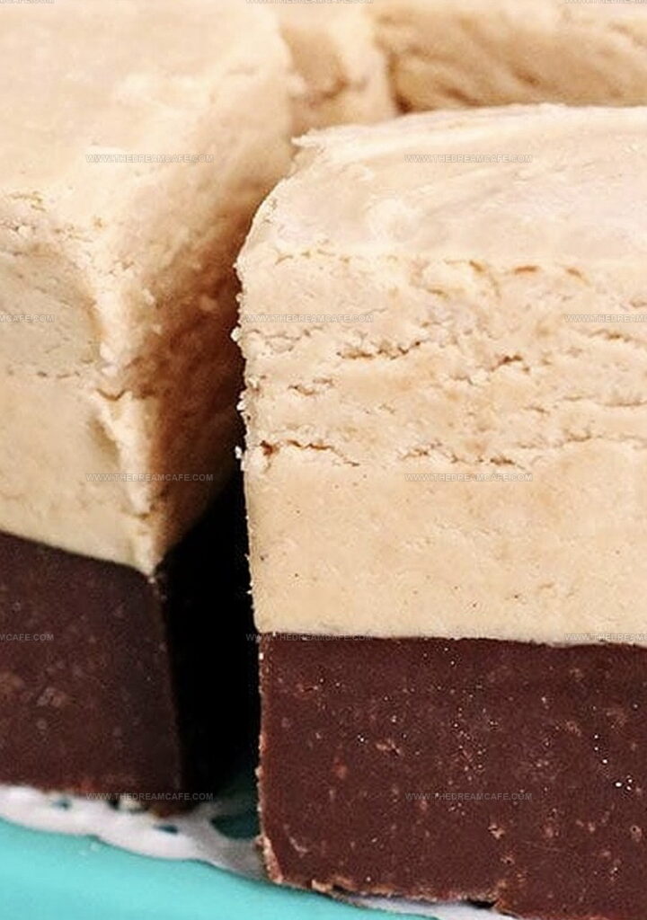 The Ultimate Double Decker Peanut Butter Chocolate Fudge Recipe - The ...