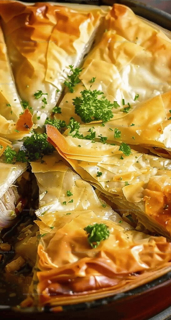 Golden Crunch: Savory Chicken Filo Bake Recipe for Dinner Joy - The ...