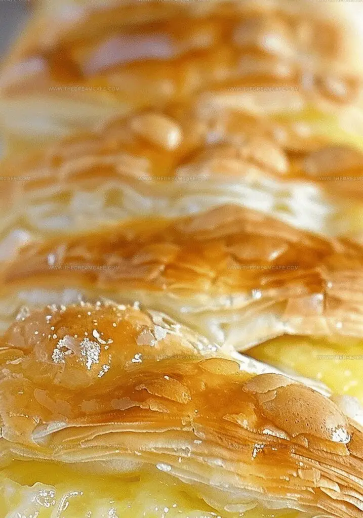 Zesty Lemon Puff Pastry Recipe: Golden Flaky Sweetness - The Dream Cafe